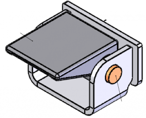Rugby – Rear Hinge Kit – TB 8 – TB 14 – RUG 1657453 | Southwest Companies